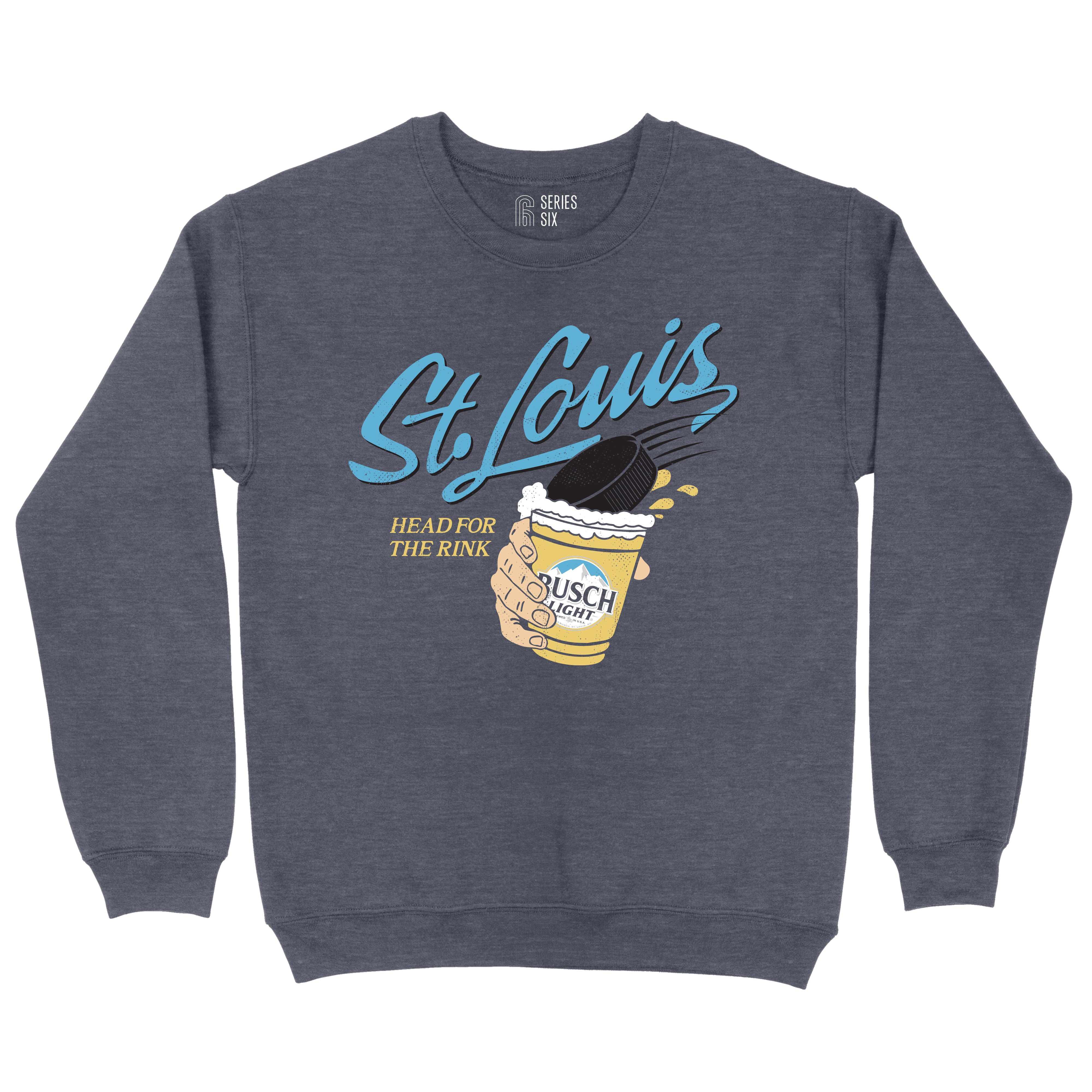 Busch Light Puck Unisex Crewneck Sweatshirt – Series Six