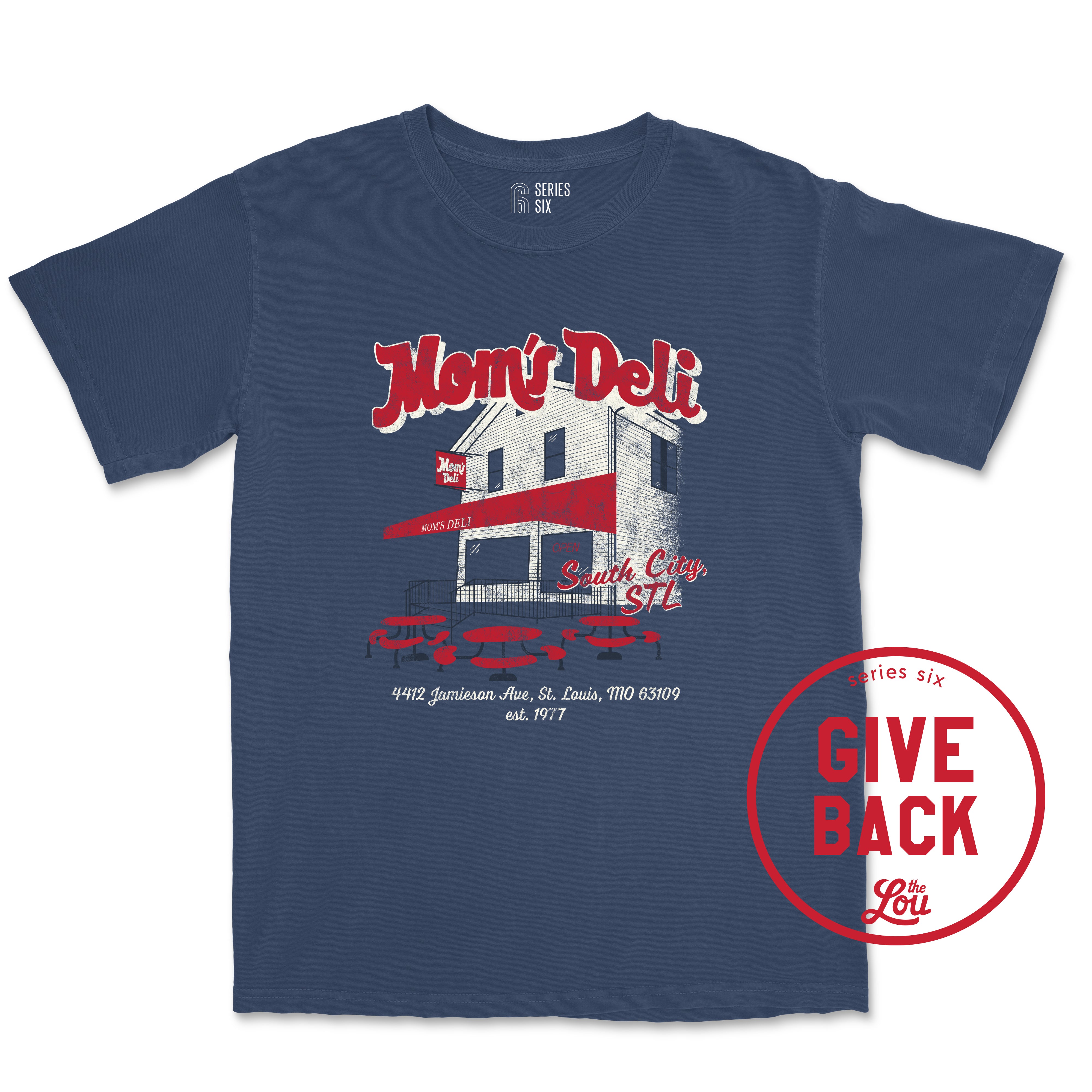 Mom's Deli Building Unisex Short Sleeve T-Shirt – Series Six