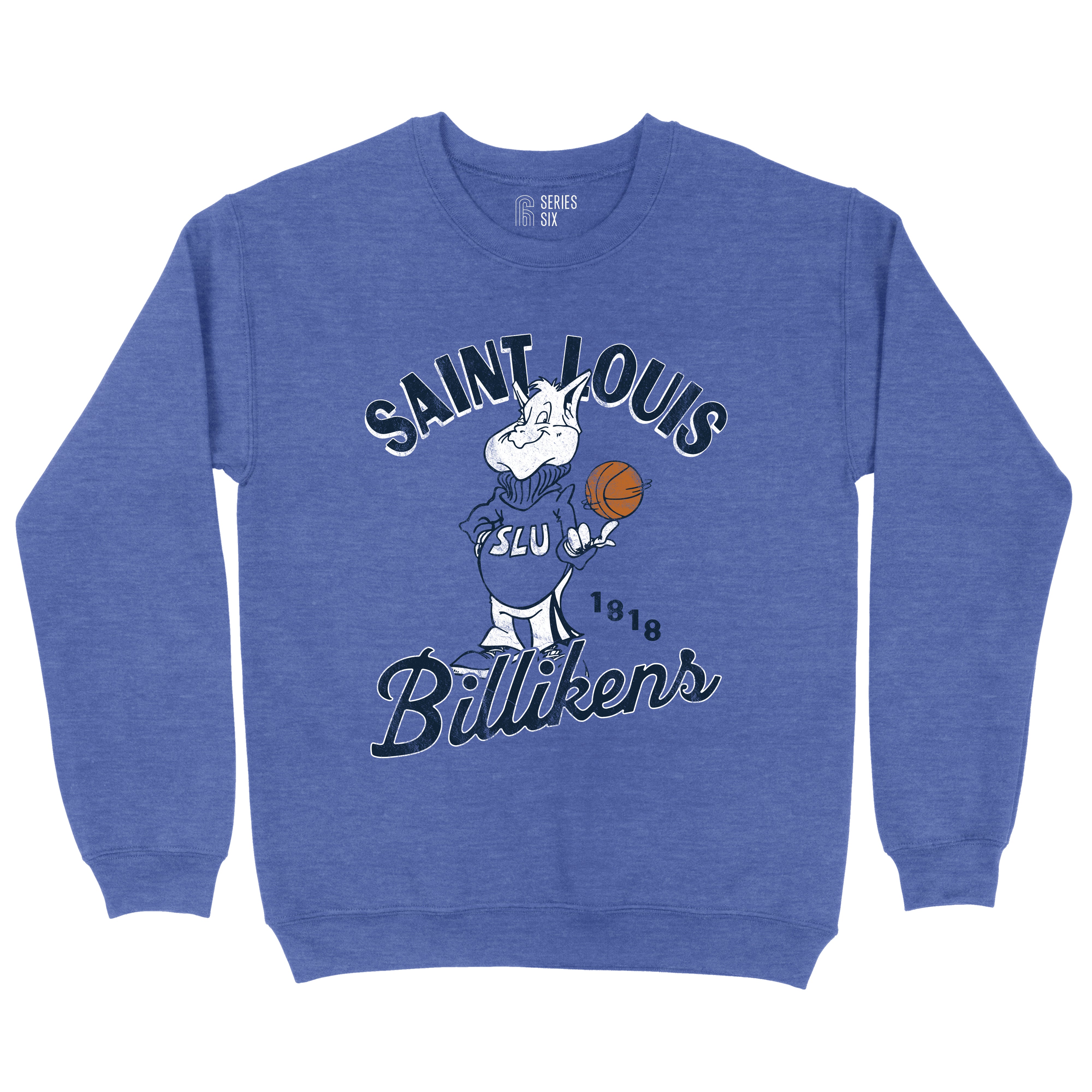 SLU Billikens Basketball Unisex Crewneck Sweatshirt – Series Six