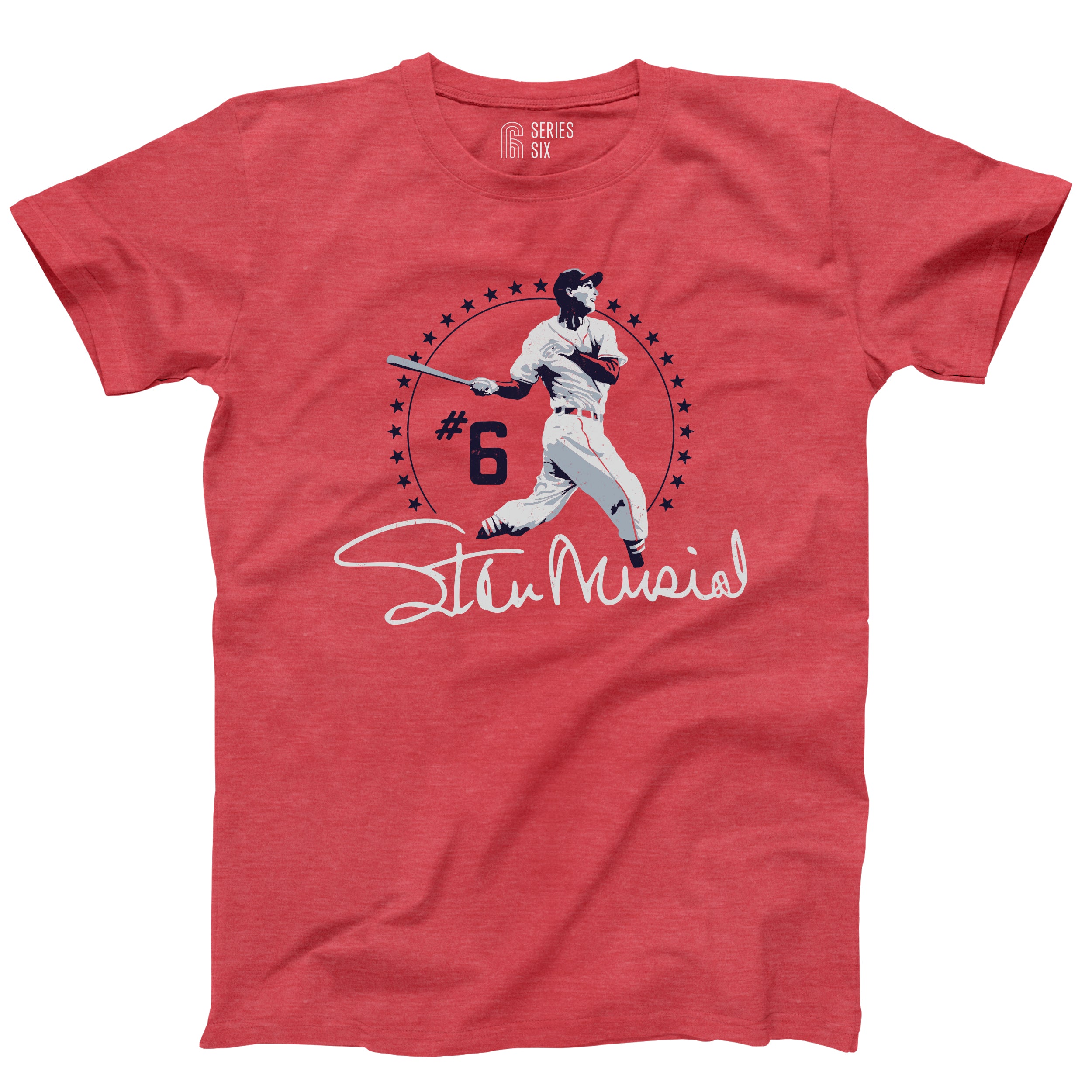 Stan Musial Home Run Unisex Short Sleeve T-Shirt – Series Six