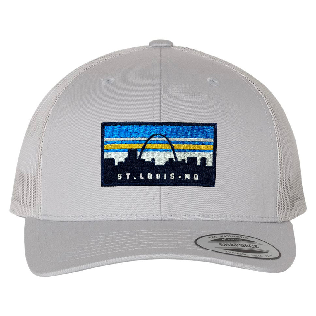 Classic Skyline Patch Snapback Trucker Hat – Series Six